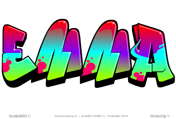 StickerOp - Graffiti Emma